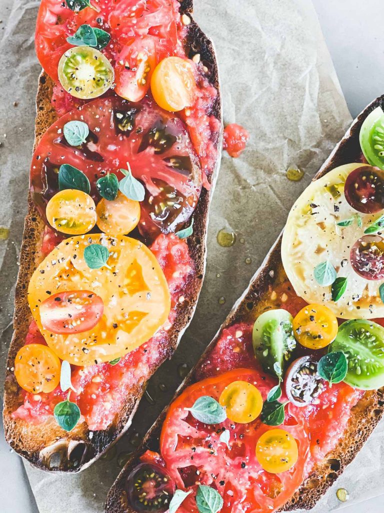 Pan Con Tomate (Spanish tomato bread) • The View from Great Island