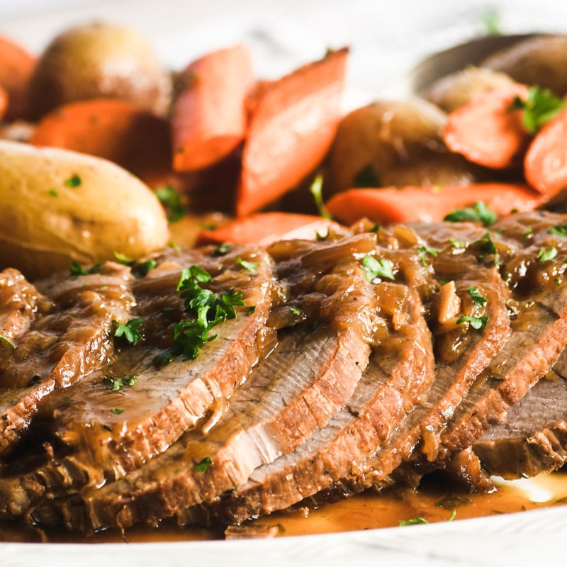 Classic Sliced Pot Roast • The View from Great Island
