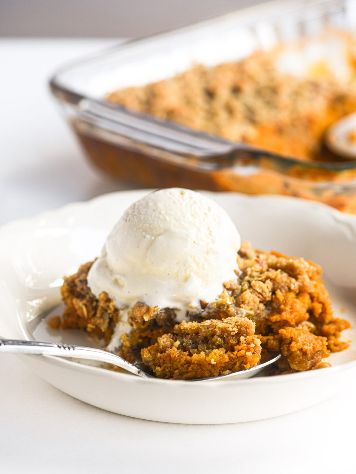 Pumpkin Spice Crisp ~ move over pumpkin pie!