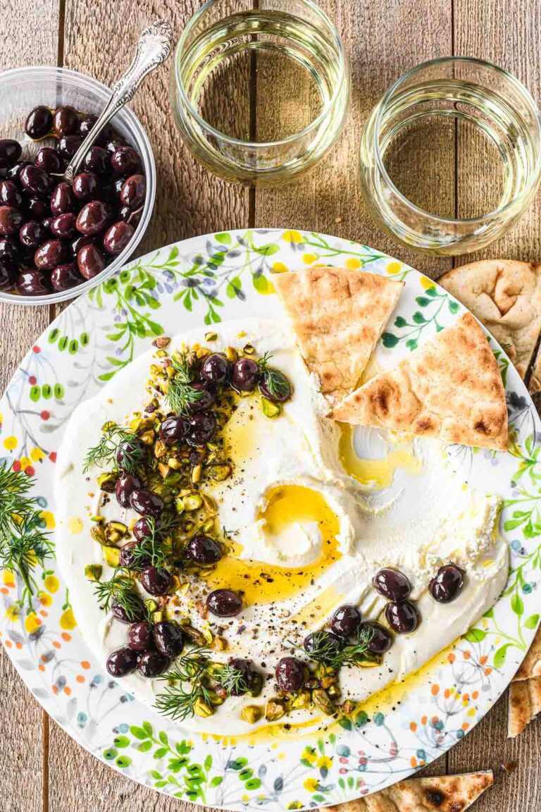 Easy Whipped Feta Dip Recipe • better than hummus!