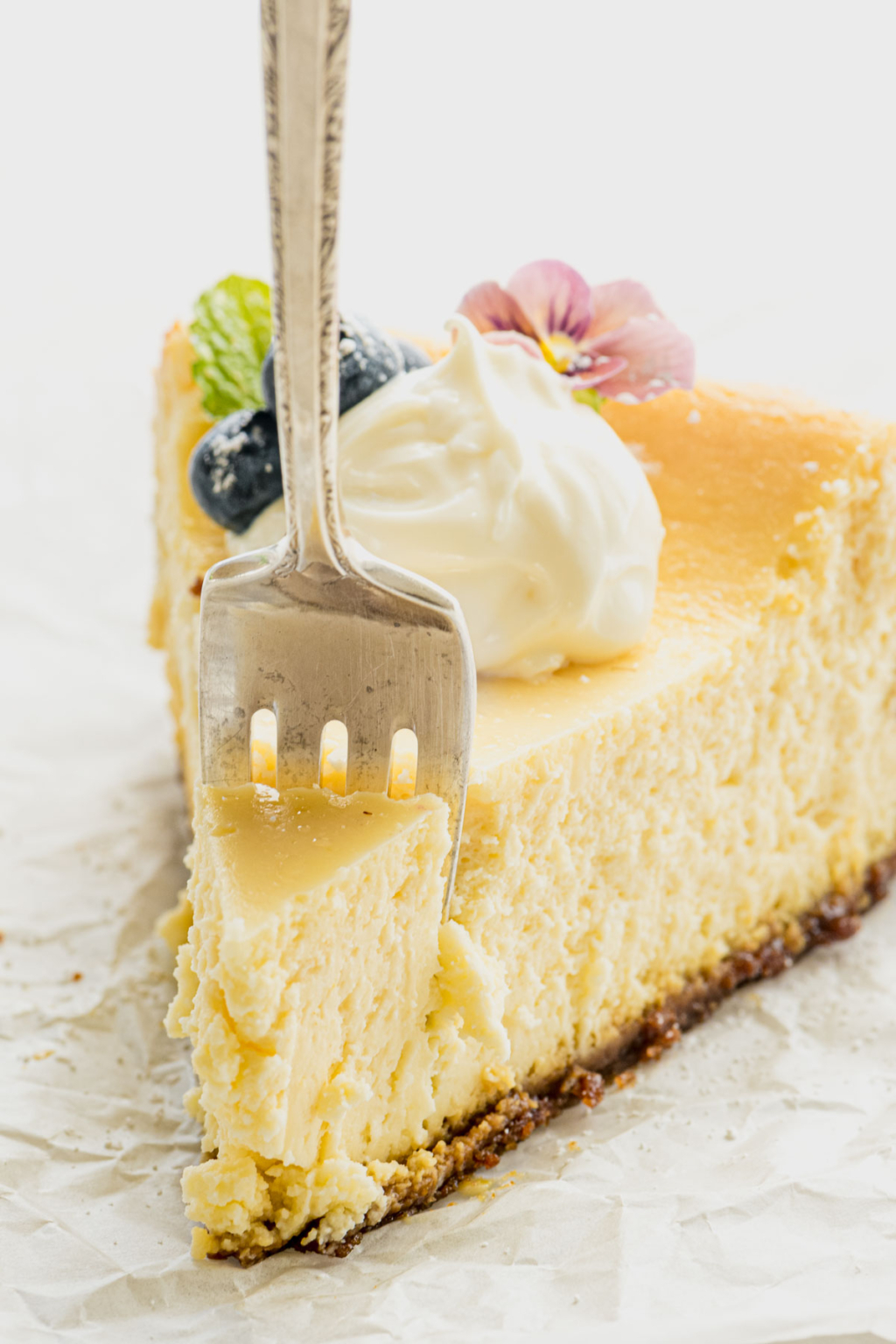 Lemon Cheesecake Recipe • New York Style!