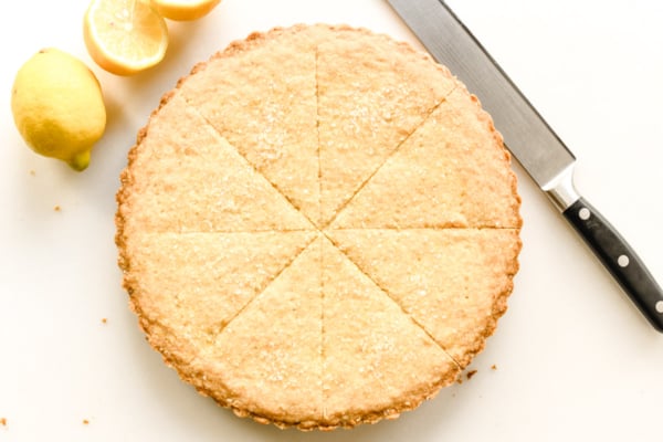 Lemon Shortbread • melts in your mouth!