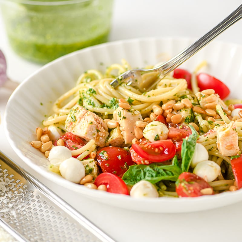 Chicken Margherita Pasta • 30 minutes!