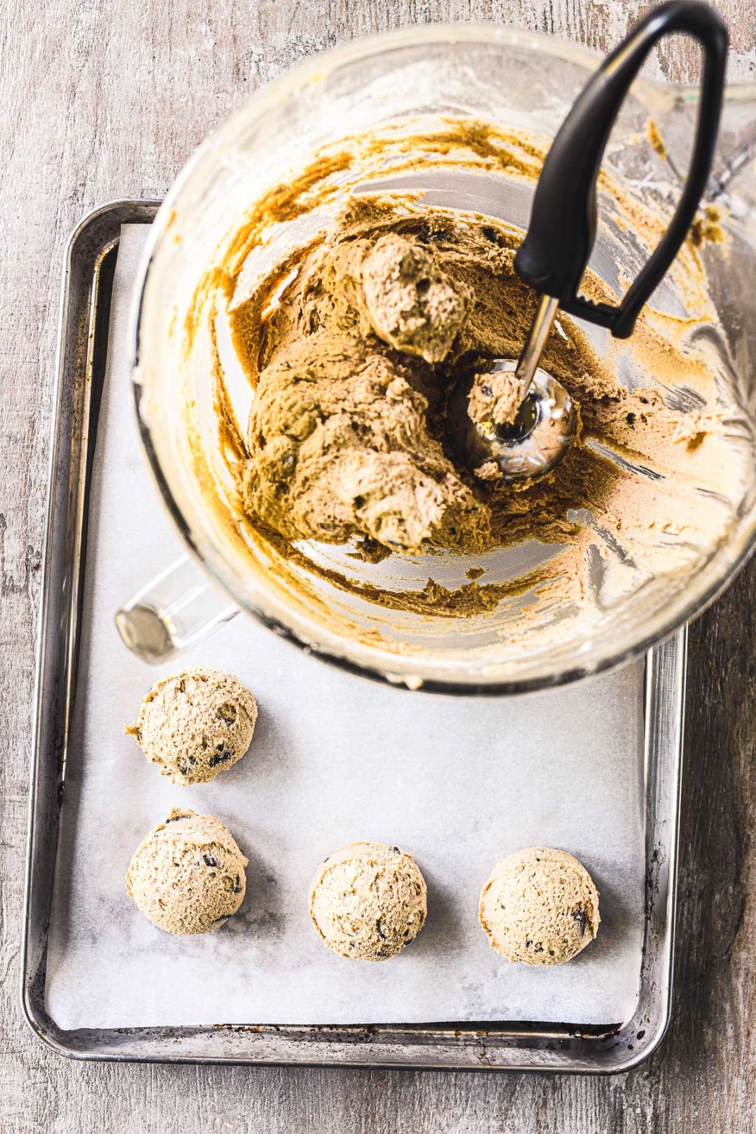 Buckwheat Cardamom Chocolate Chip Cookies • deliciously different!