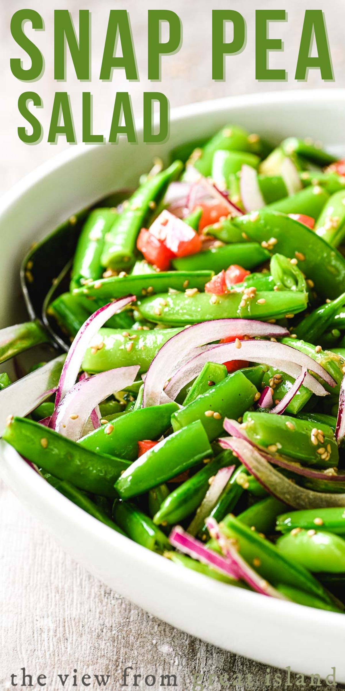 Snap Pea Salad Crunchy And Delicious