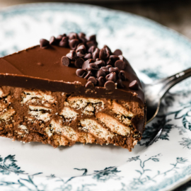 Queen Elizabeth's Favorite Chocolate Biscuit Cake • the royal recipe!