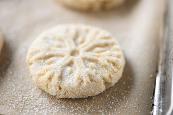 Cardamom Sugar Cookies • easy cookie stamp recipe!