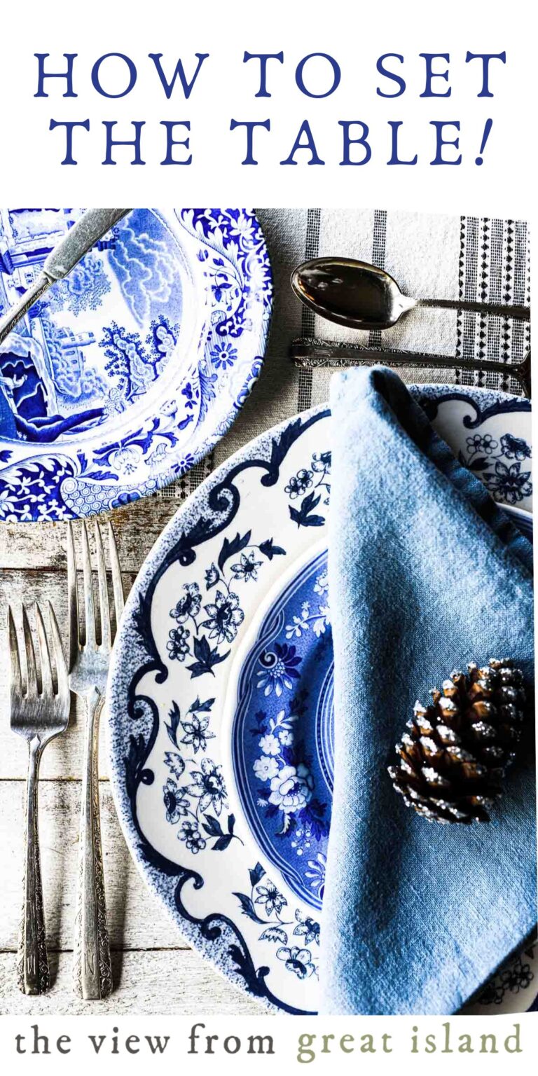 How to Set the Table! • a modern primer