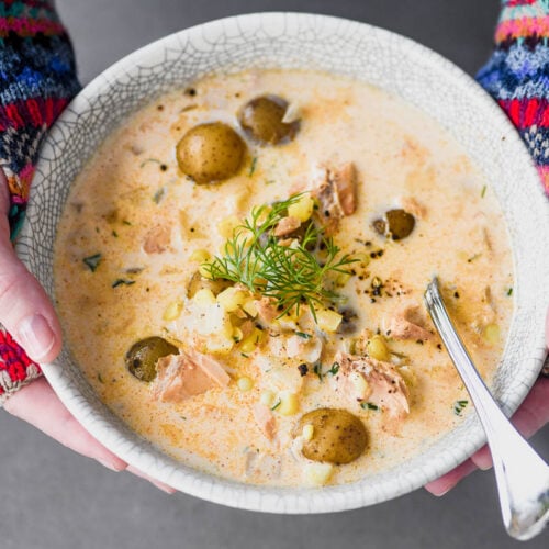 Smoked Salmon Chowder • The View from Great Island