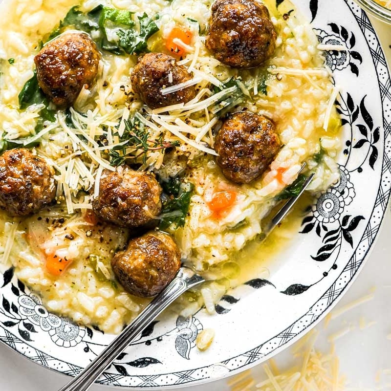 Roasted Corn and Saffron Risotto • The View from Great Island