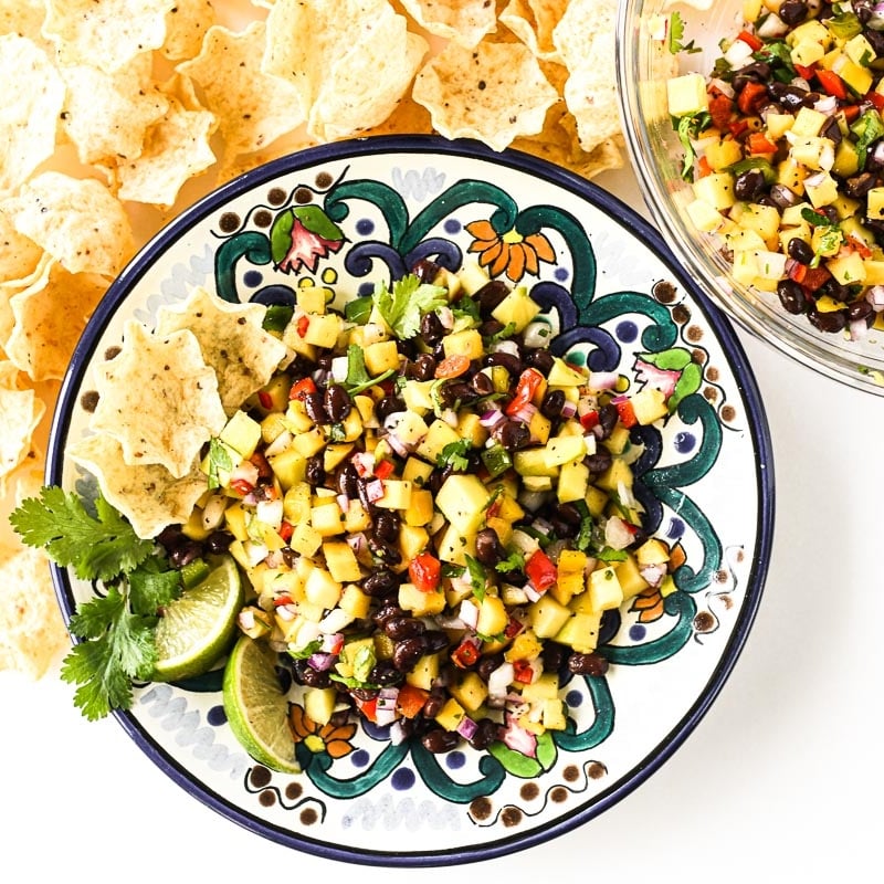 Fire Roasted Salsa Negra (black salsa) • The View from Great Island