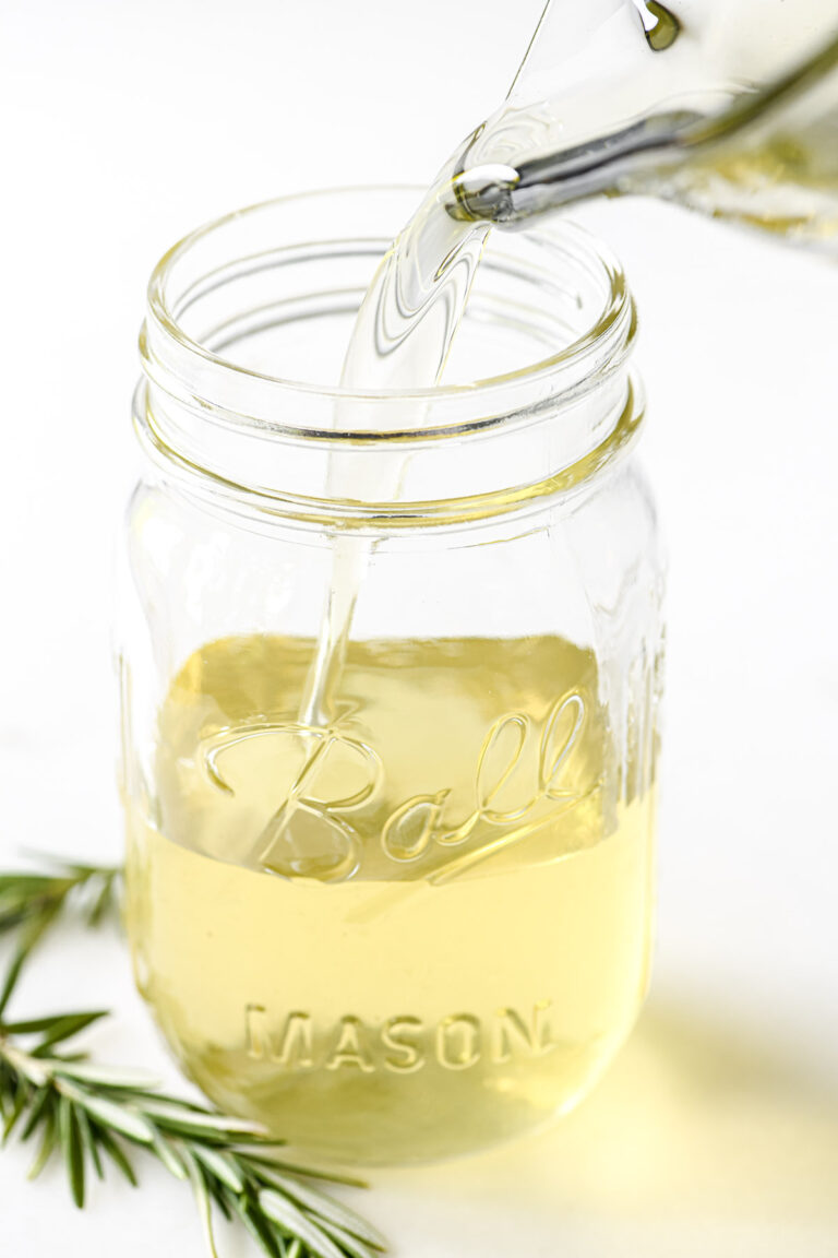 Rosemary Lemonade • with Rosemary Simple Syrup