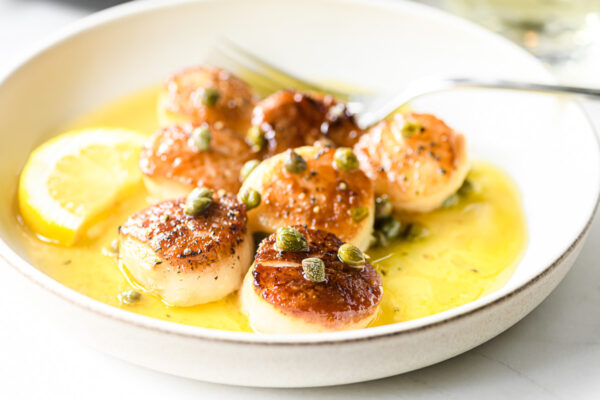 Seared Scallops in Lemon Butter • 20 minutes!