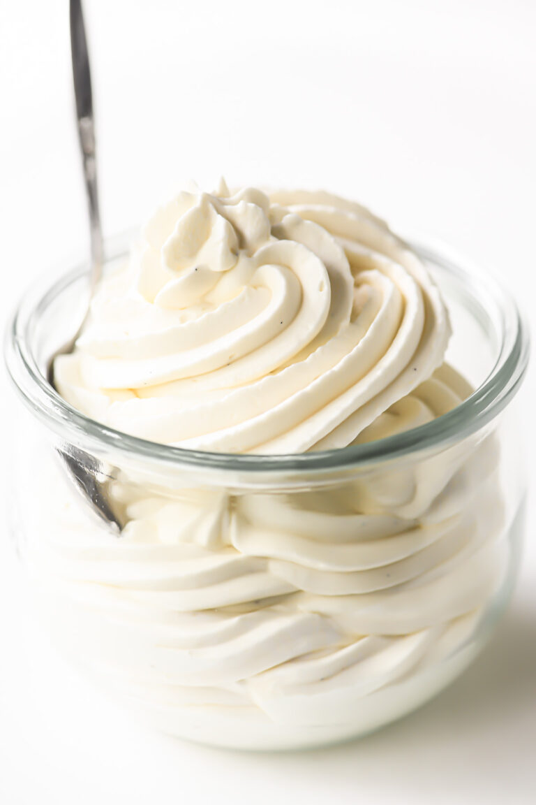How to Make Chantilly Cream • in 5 minutes!