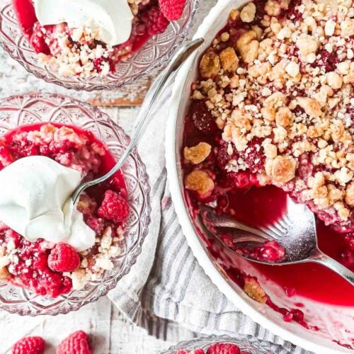 Raspberry Crisp • easy, from scratch!