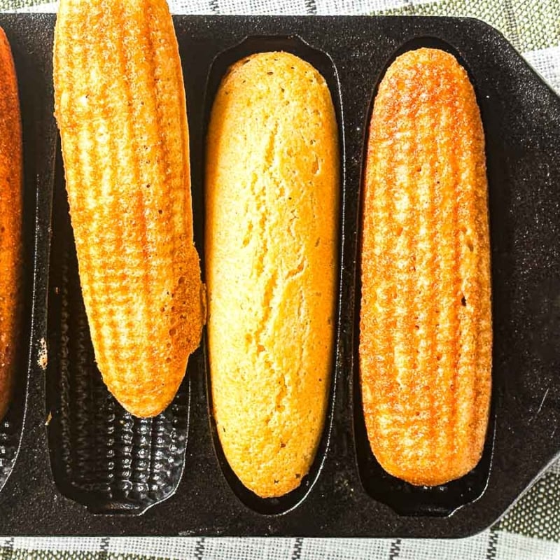 Southern Corn Sticks • with soup stew and chili!