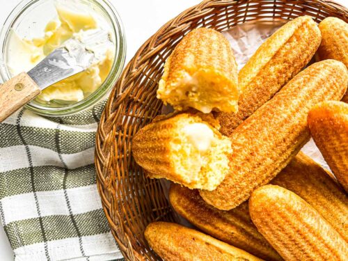 Southern Corn Sticks • with soup stew and chili!