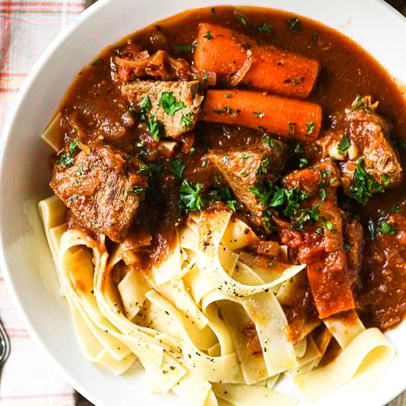 Easy Beef Daube Recipe • from Provence!