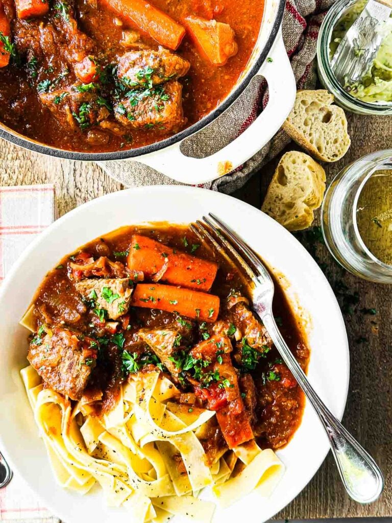 Easy Beef Daube Recipe • from Provence!