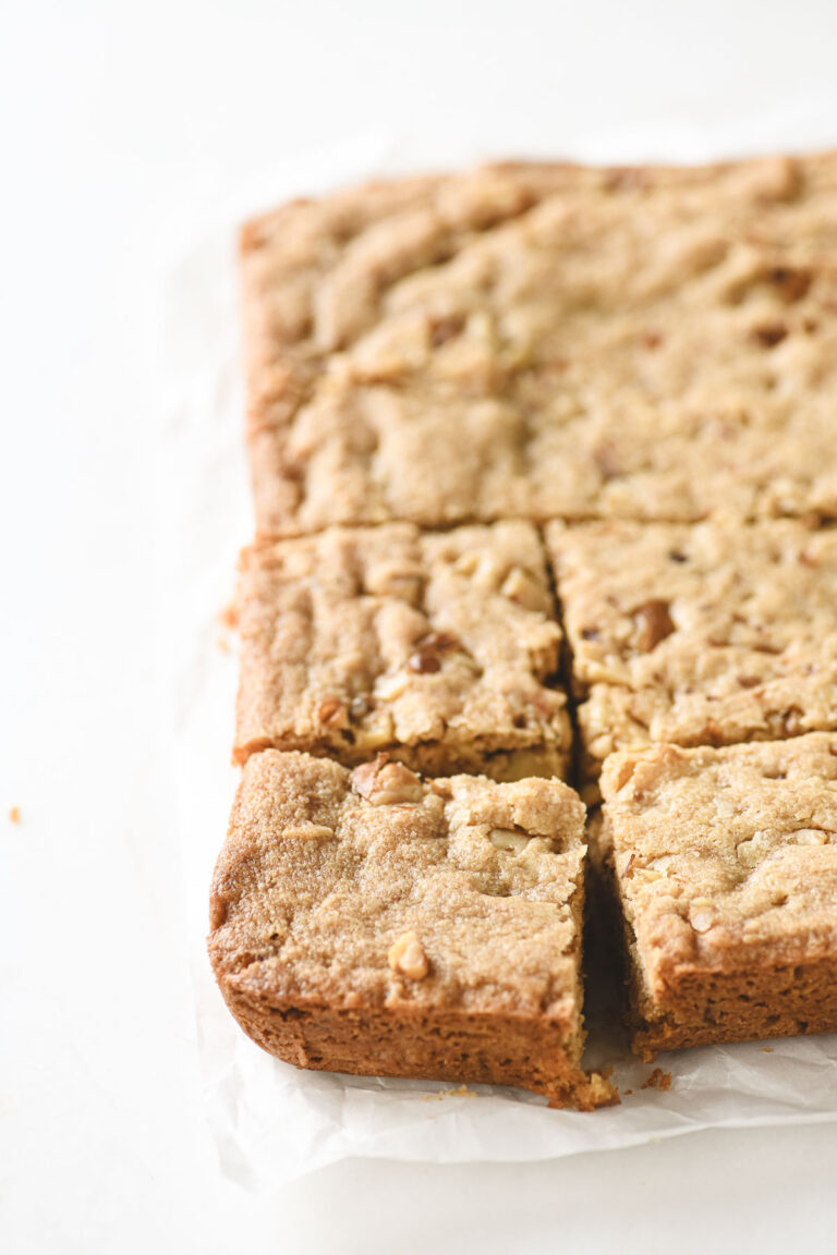 Maple Oat Nut Shortbread • The View from Great Island