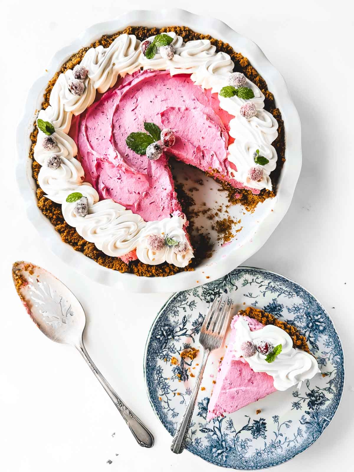 Cranberry Mousse Pie • The View from Great Island