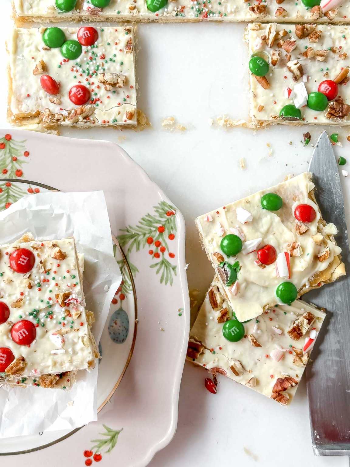 White Christmas Cracker Candy • The View from Great Island