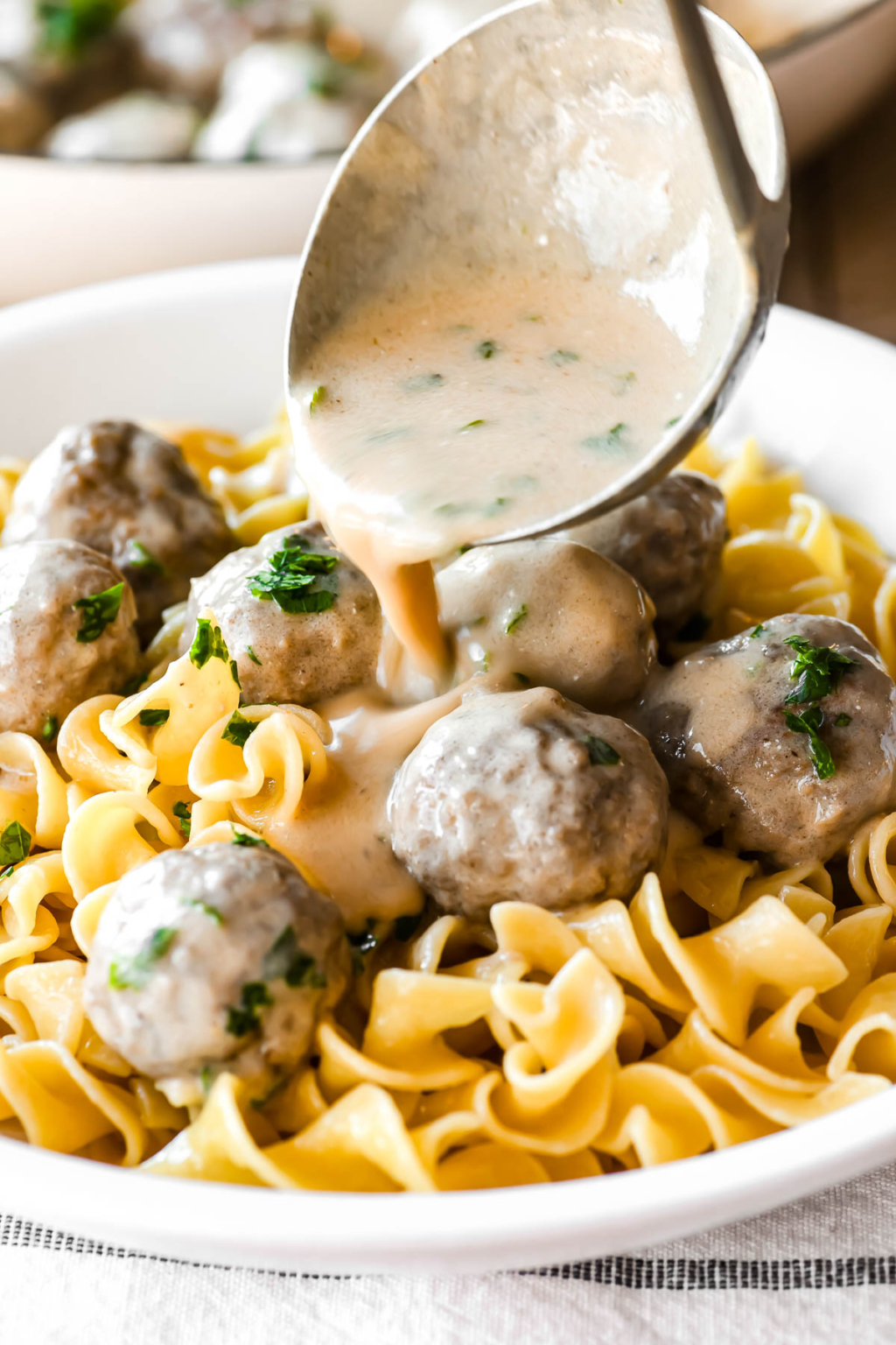 Swedish Meatball Noodle Bowls • The View from Great Island