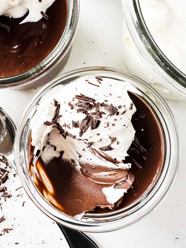 Chocolate Pot de Crème • Easy No Bake Recipe!