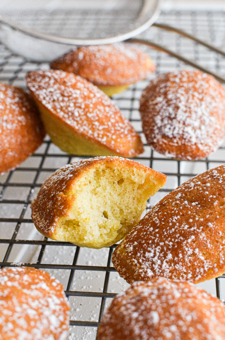 Lemon Madeleine Recipe • easy & authentic!