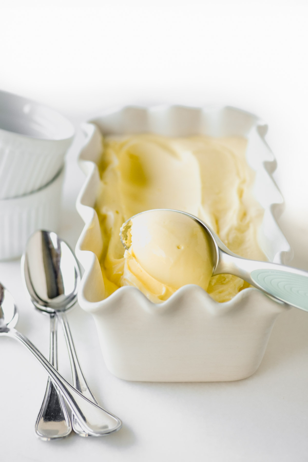 Lemon Frozen Custard • Heavenly!