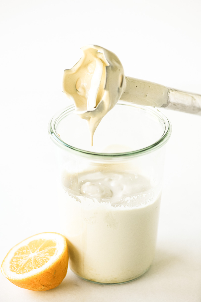 Whipped Tahini Sauce • in 30 Seconds!