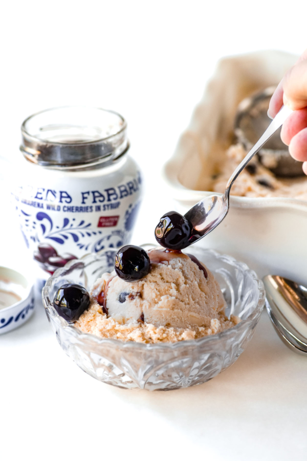 Amarena Cherry Gelato • Indescribably Delicious!