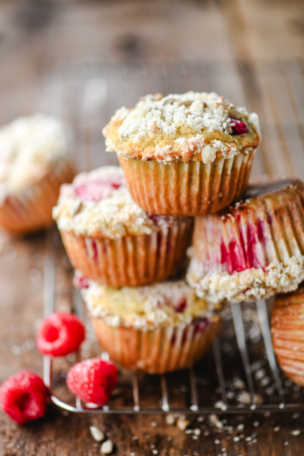 Raspberry Sunflower Seed Muffins • The View from Great Island