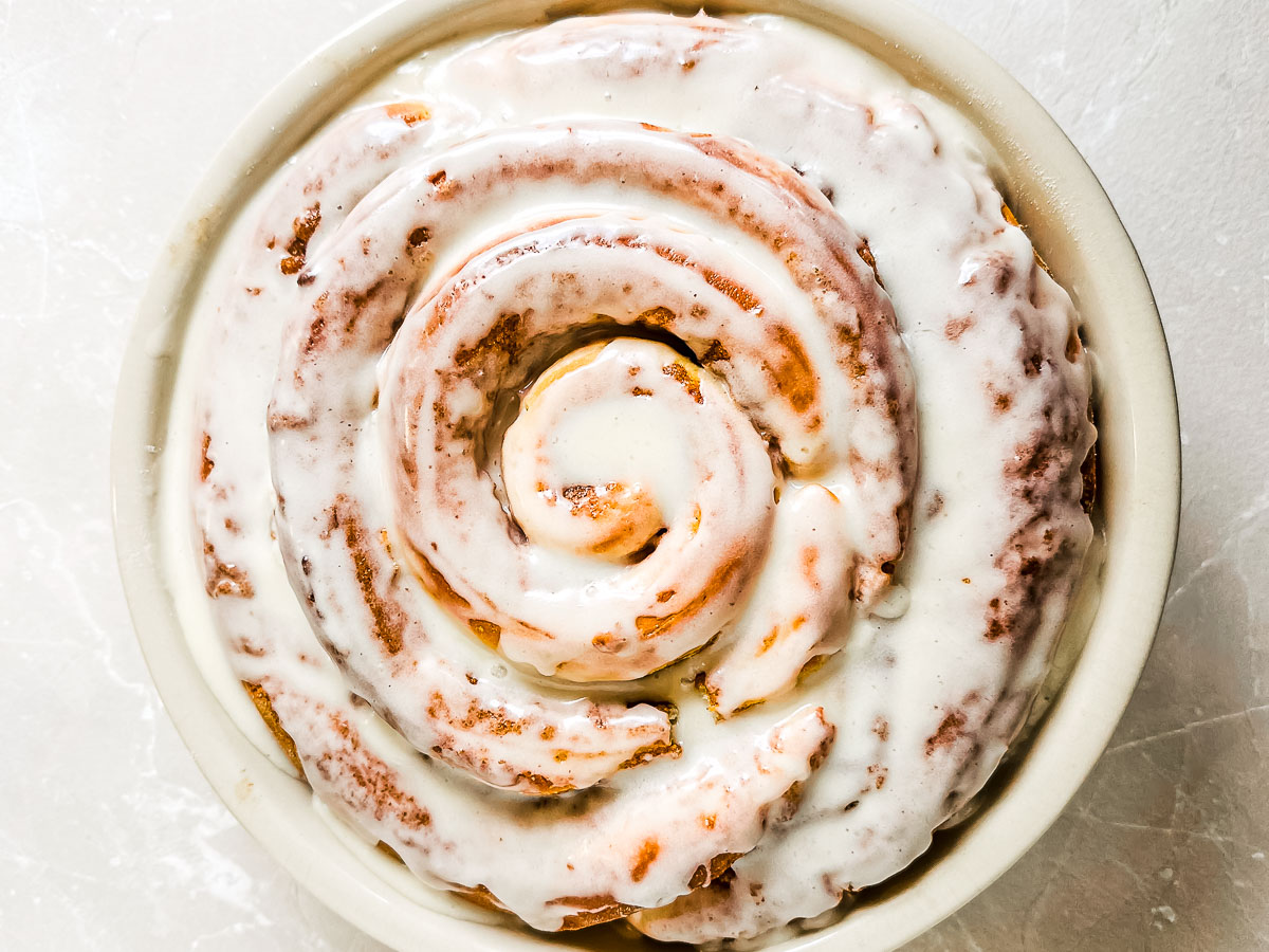 Giant Cinnamon Roll! • Easy Step by Step!
