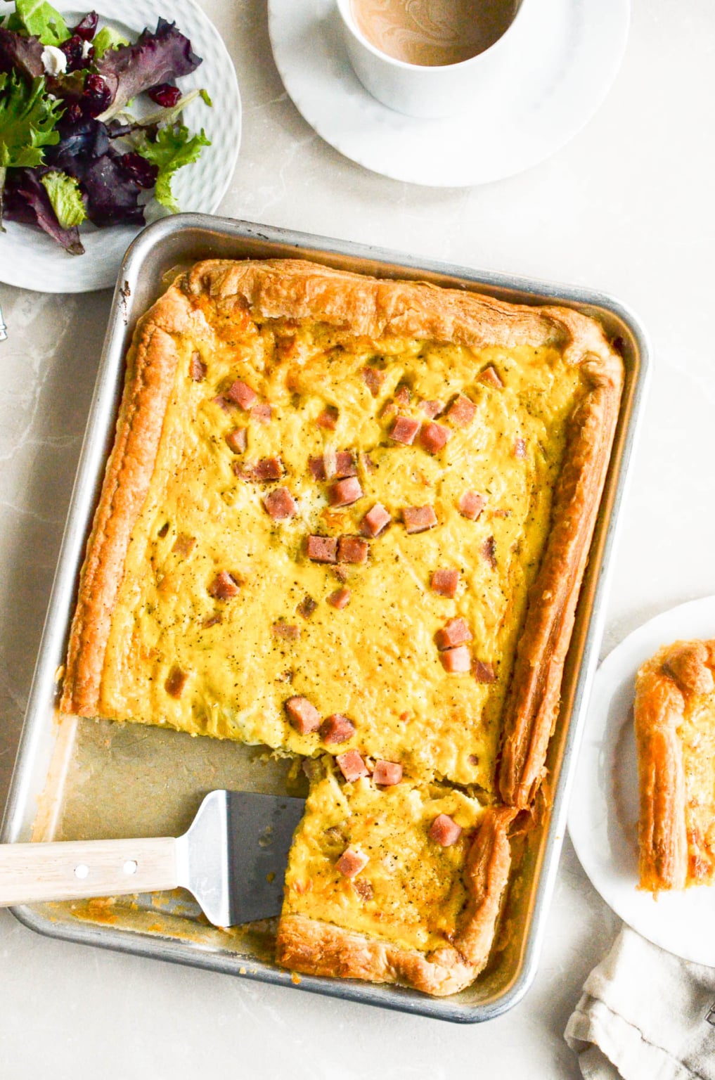 Sheet Pan Quiche • The View from Great Island
