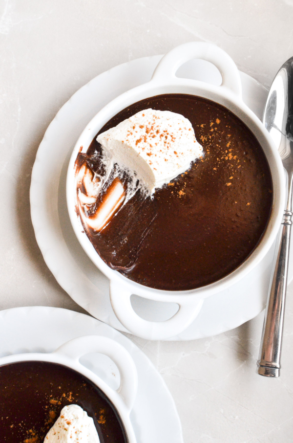 Chocolate Custard for Two • The View from Great Island