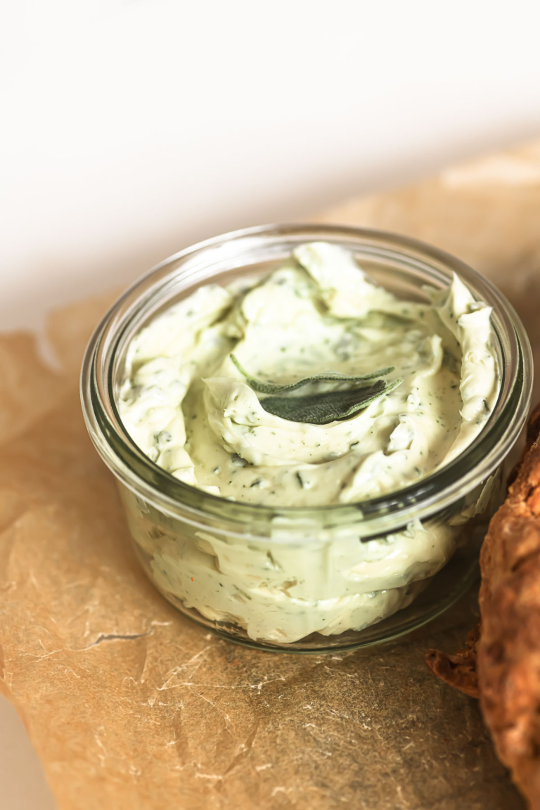 Irish Cheddar Soda Bread • With Fresh Sage Butter!