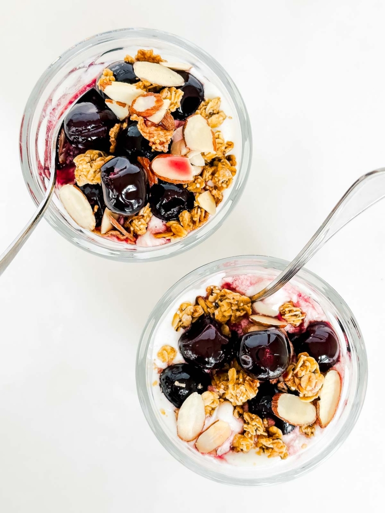 Whipped Cottage Cheese Parfaits • The View from Great Island