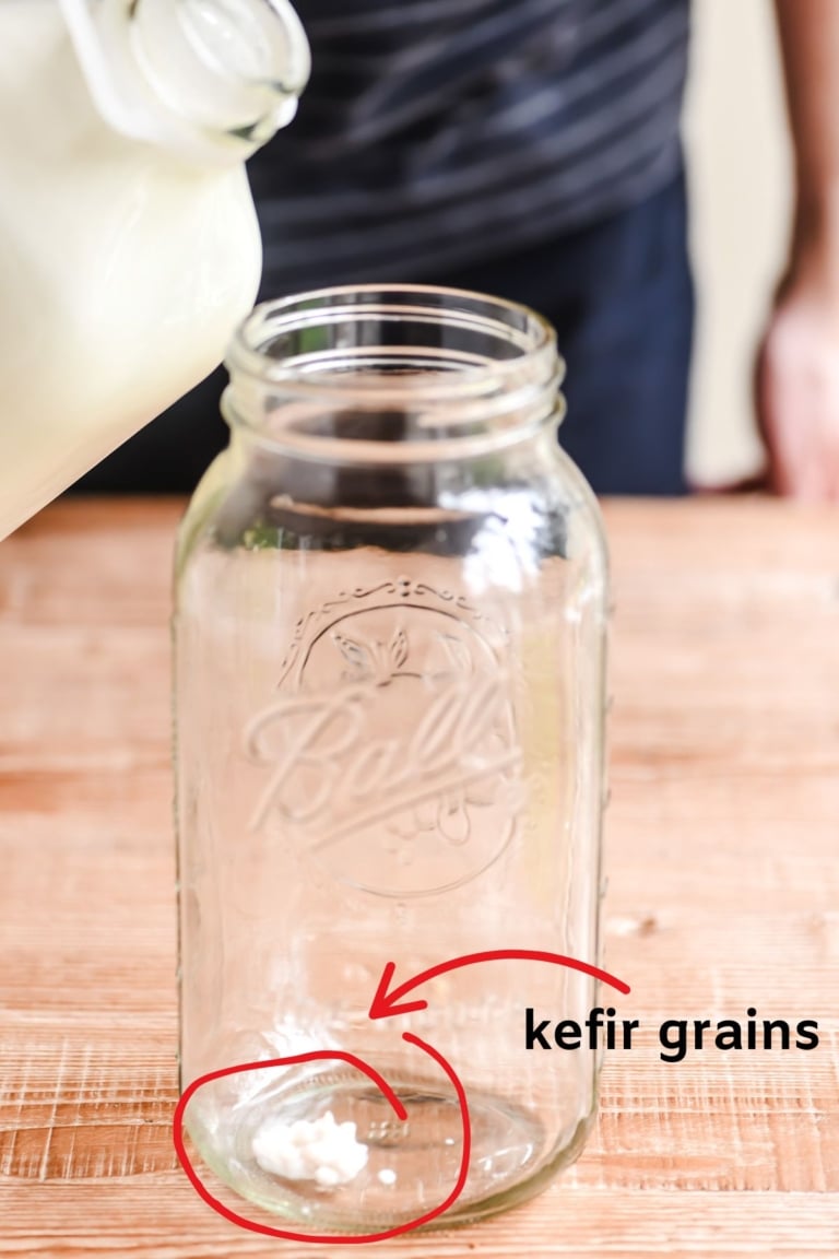 Homemade Kefir Recipe • 2 Ingredients!