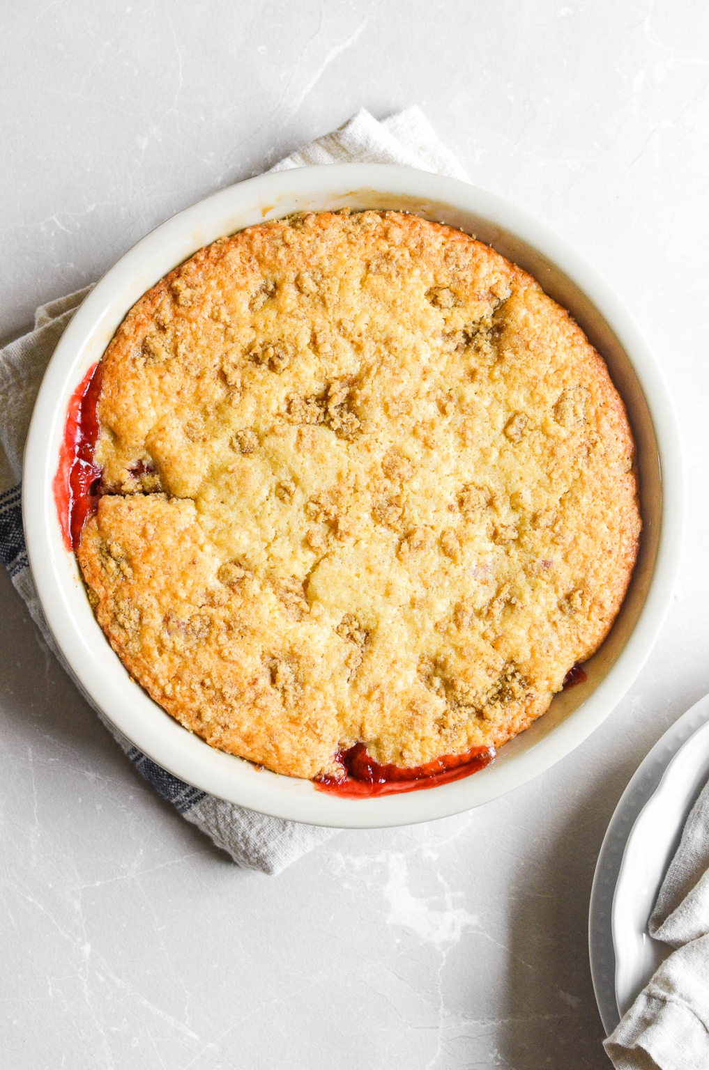 Spring Strawberry Cobbler • The View from Great Island