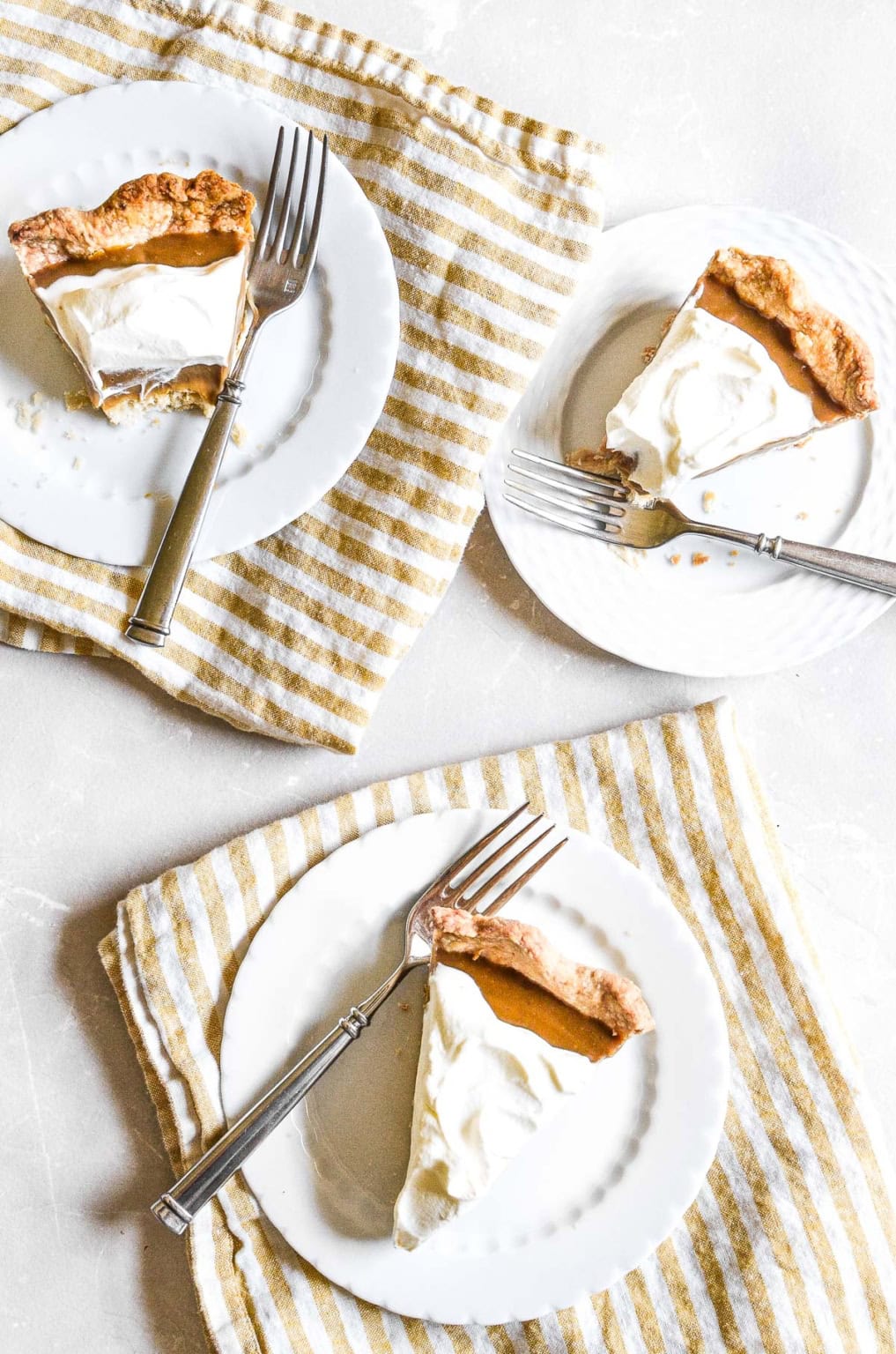 Butterscotch Pudding Pie • The View from Great Island