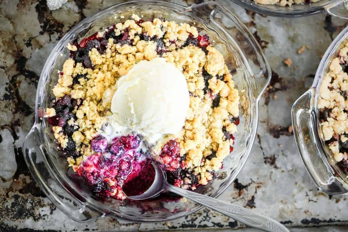 Black Raspberry Crisp • The View from Great Island