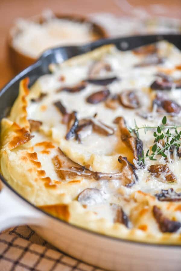 Mushroom Skillet Lasagna • The View from Great Island