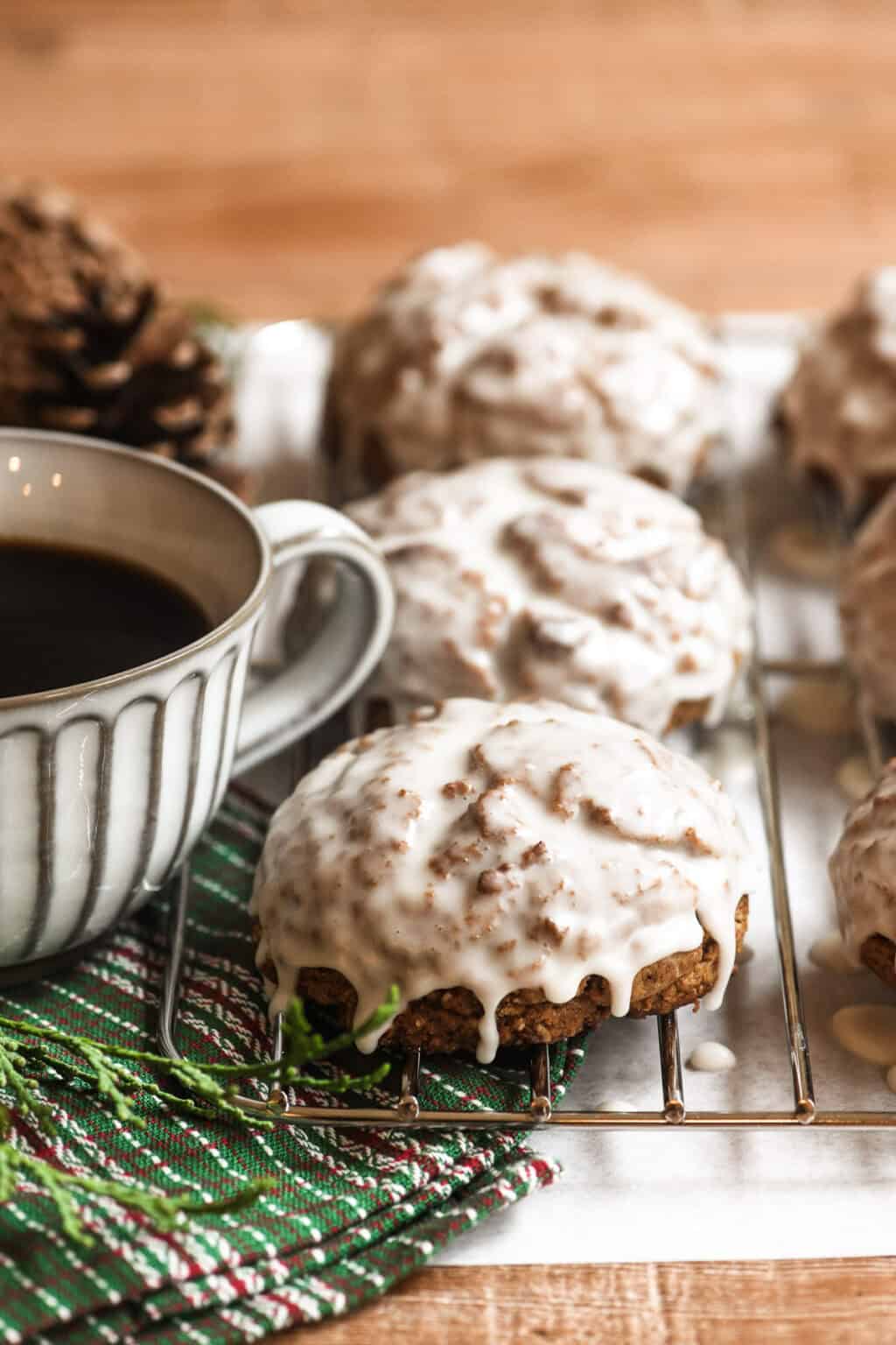 Gingerbread Scones • Try my EASIEST Scone Method