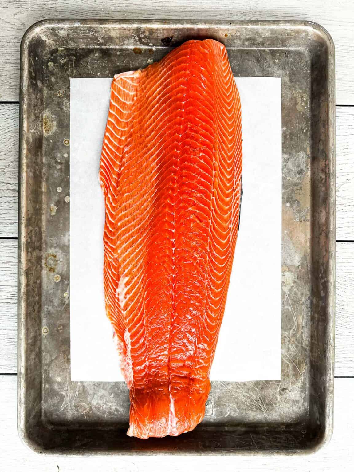 How to Cook a Whole Side of Salmon • The View from Great Island
