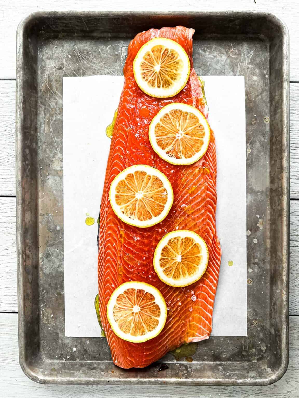 How to Cook a Whole Side of Salmon • The View from Great Island