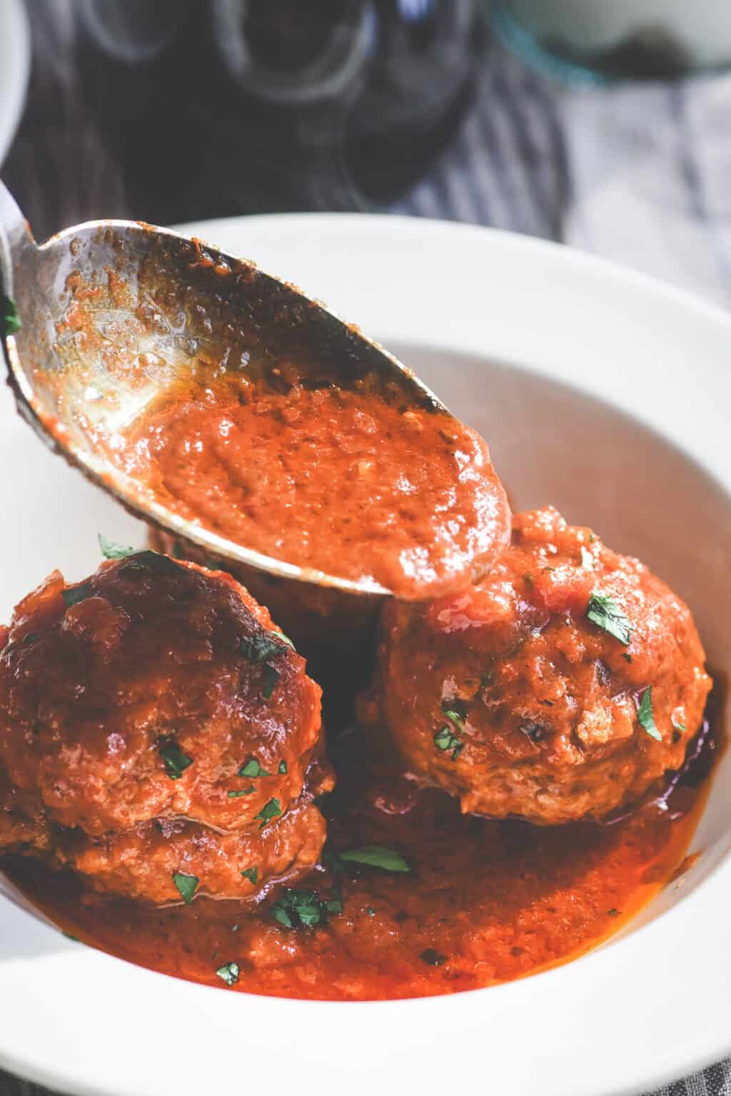 Ricotta Meatballs So Tender You Can Eat Them With a Spoon
