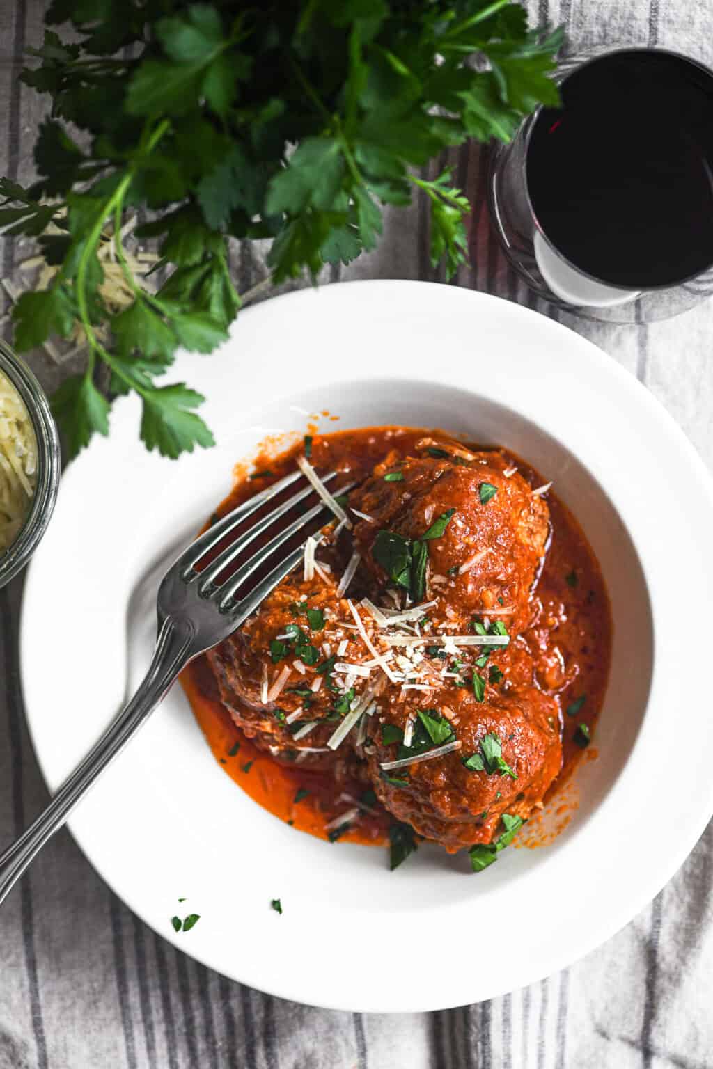 Ricotta Meatballs So Tender You Can Eat Them With a Spoon