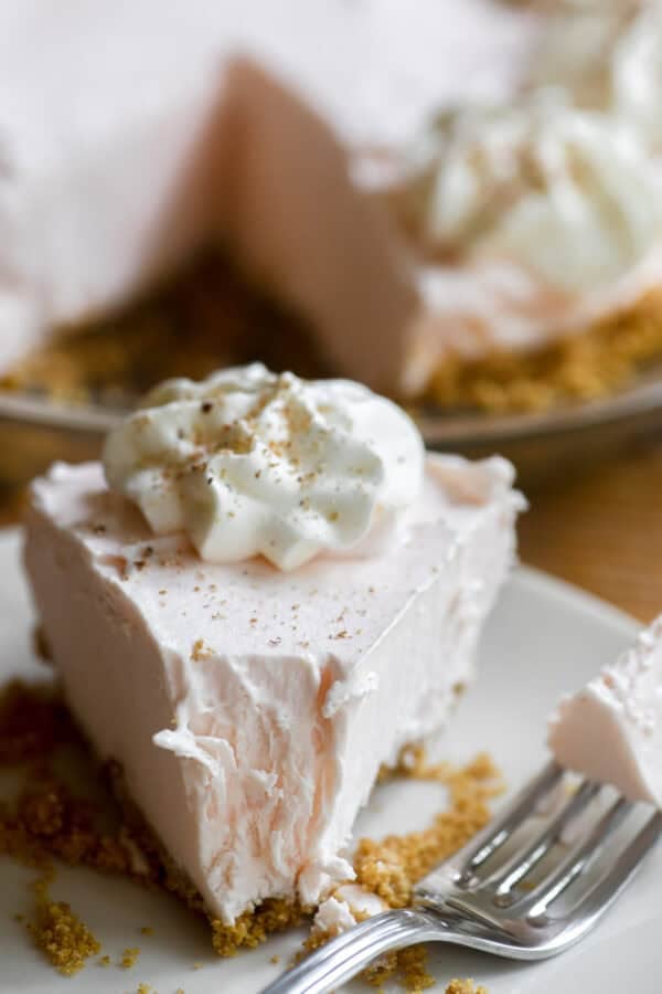 Frozen Pink Squirrel Pie • The View from Great Island