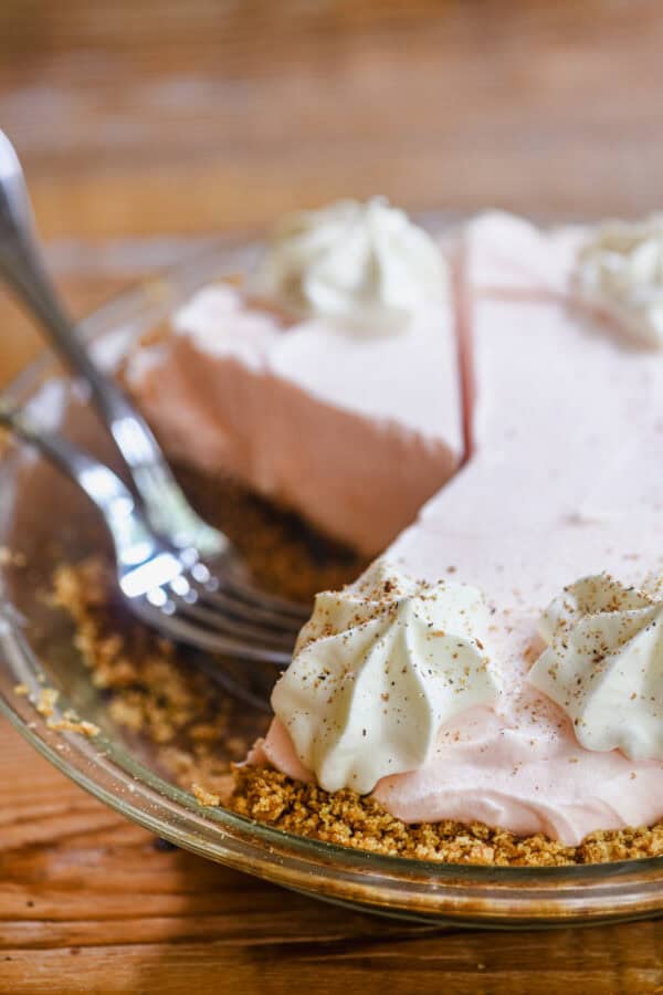 Frozen Pink Squirrel Pie • The View from Great Island